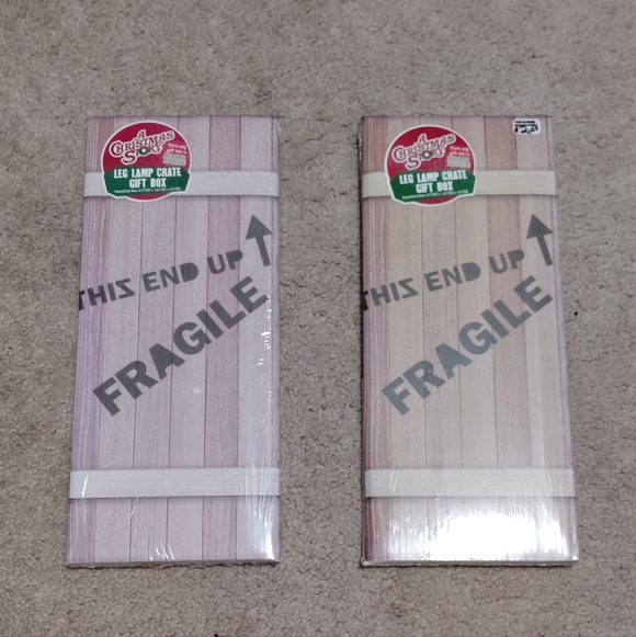 Holiday | Christmas Story Leg Lamp Gift Box Fragile | Poshmark
